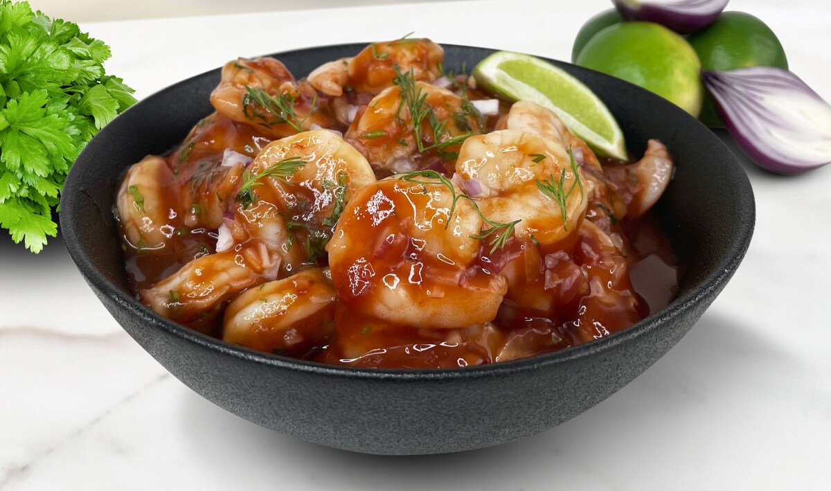 Ceviche de Camarón - Receta