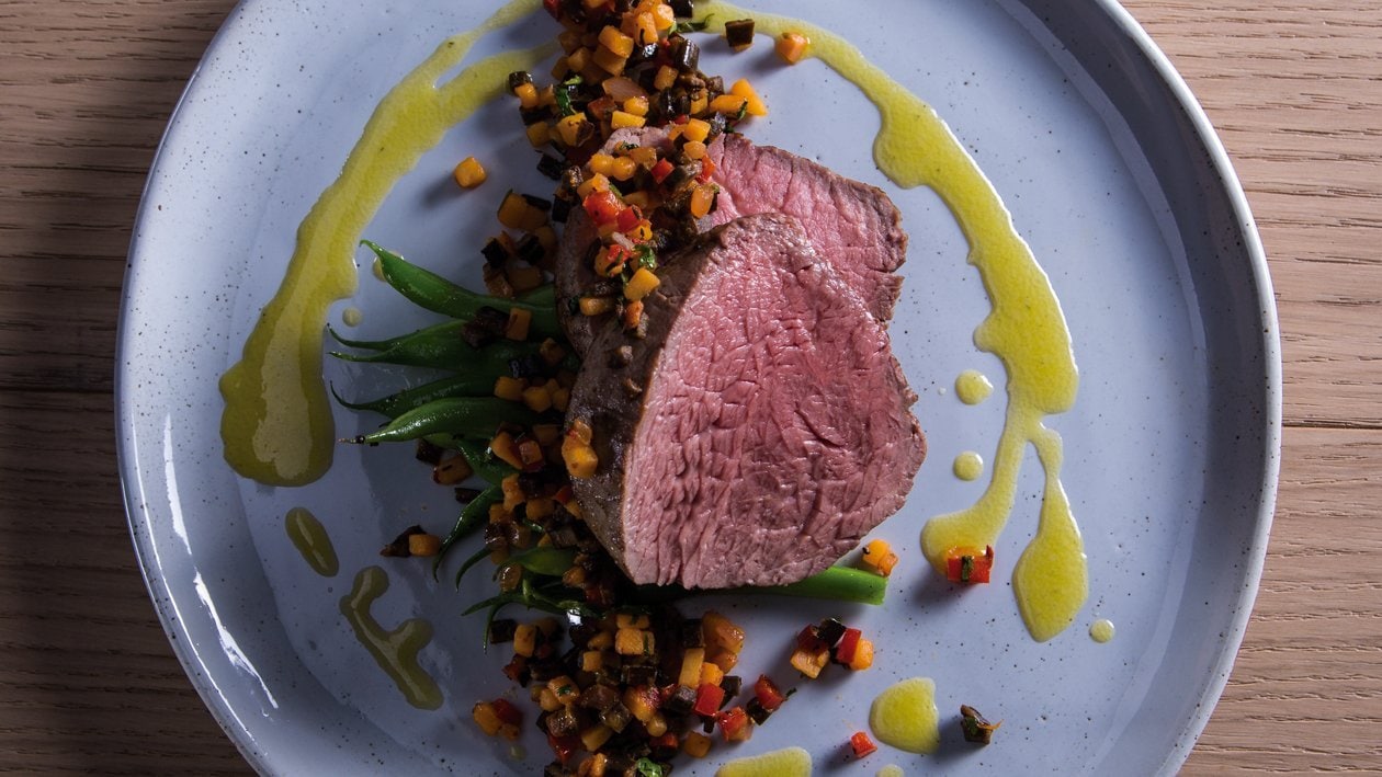 Picadillo de Plátano Verde y Lomo de Res - Receta